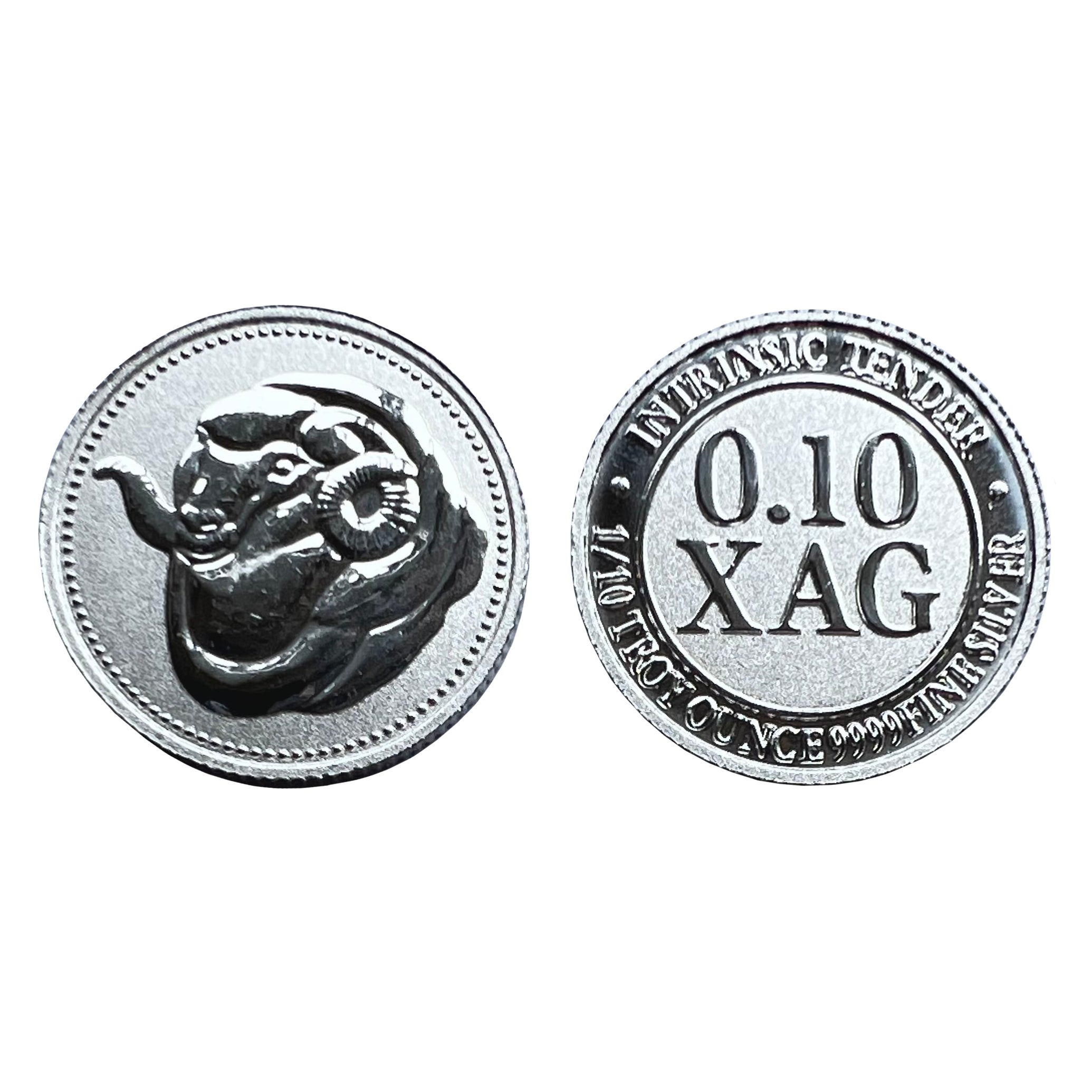 Product Spotlight: Intrinsic Tender XAG Silver Round – 1/10oz | Bulk B ...