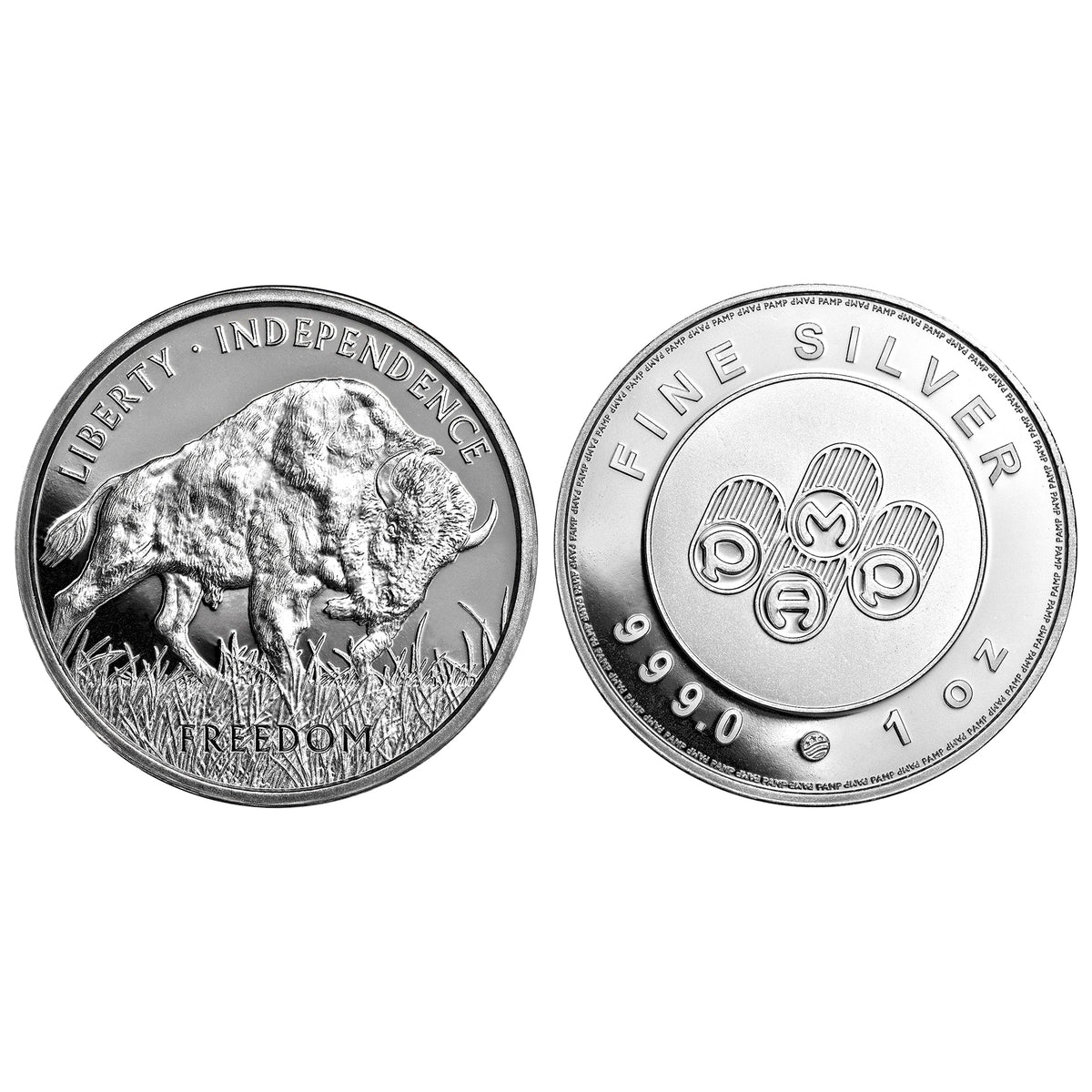 Product Spotlight: PAMP American Buffalo Silver Round - 1oz | Bulk Bul ...