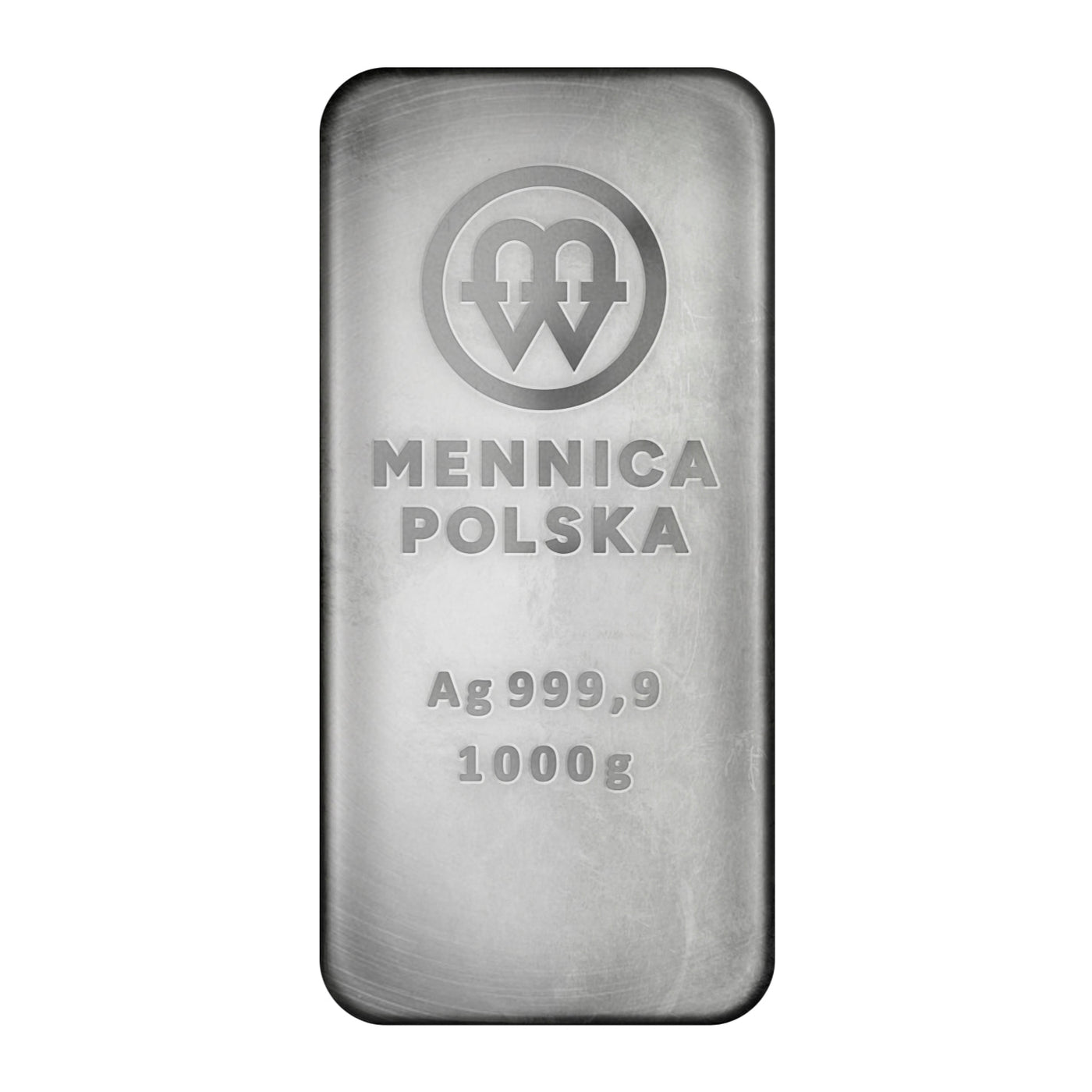 Home Buy Silver Bullion Online Mennica Polska Silver Cast Bar - 1kg