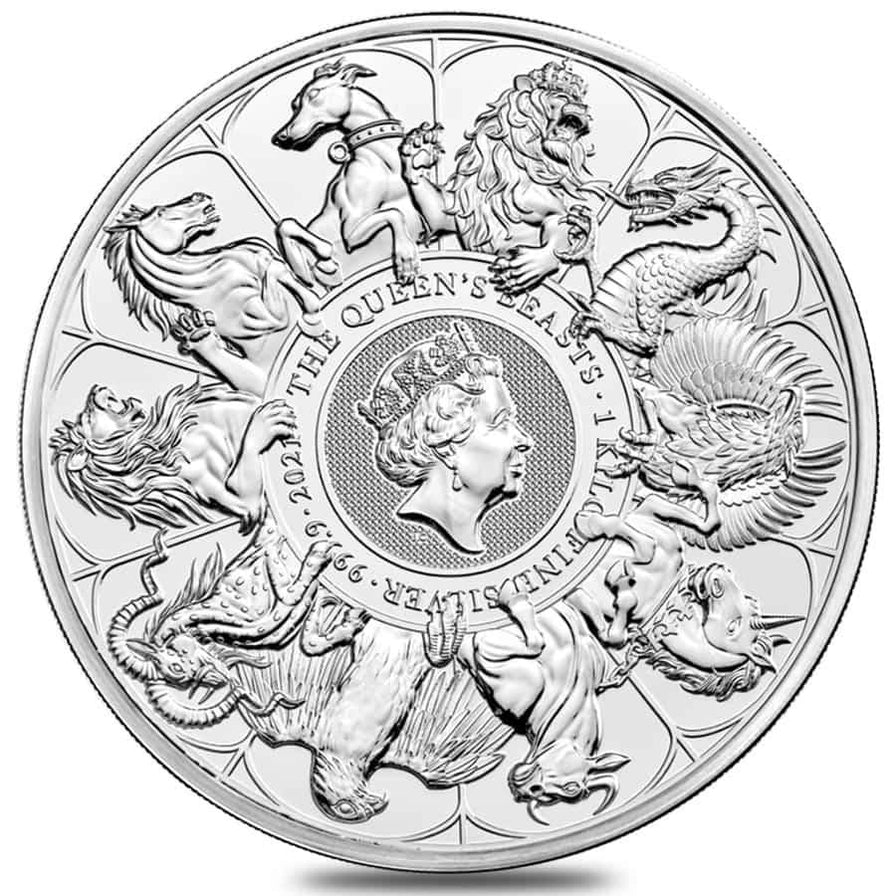 Home Buy Silver Coins 2021 Royal Mint Queen's Beasts Completer Silver ...